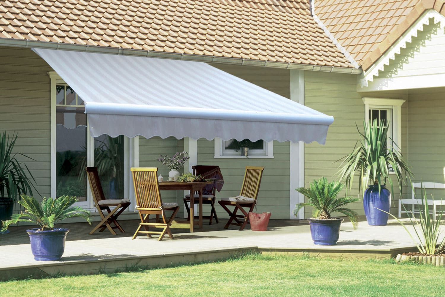 Store extérieur sur mesure terrasse, store à cassette