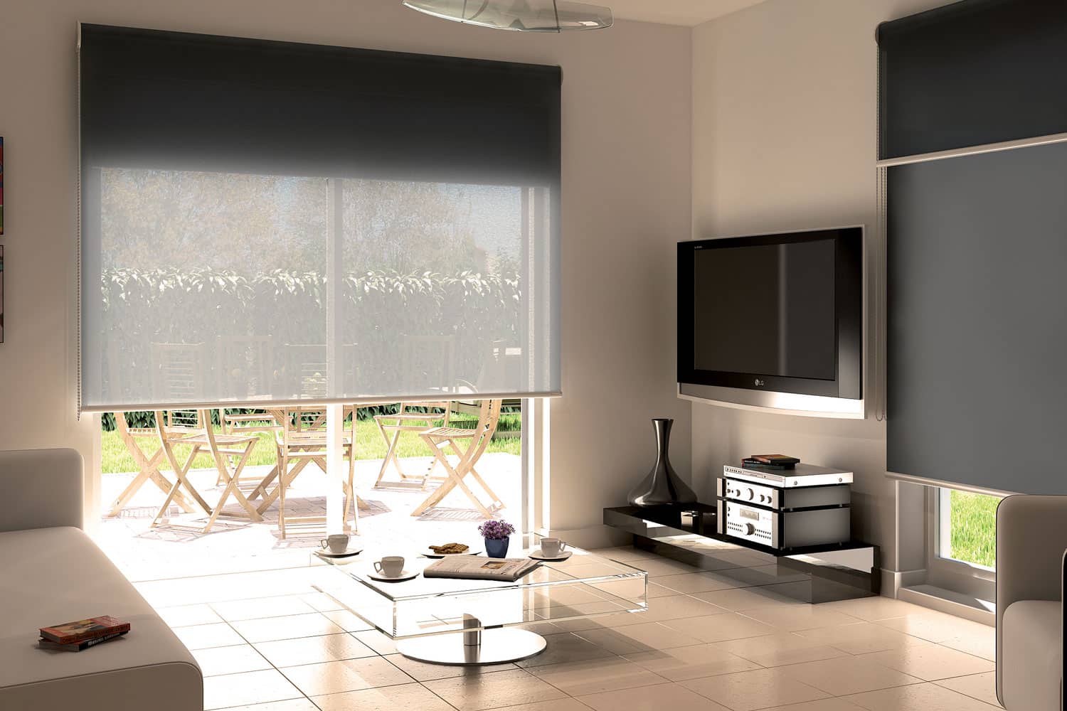 Devis store intérieur sur mesure électrique ou enrouleur